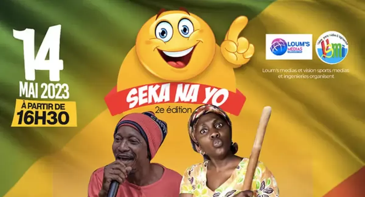 Esobe et maman Kalunga à Brazzaville pour le rendez-vous du rire "Seka ...